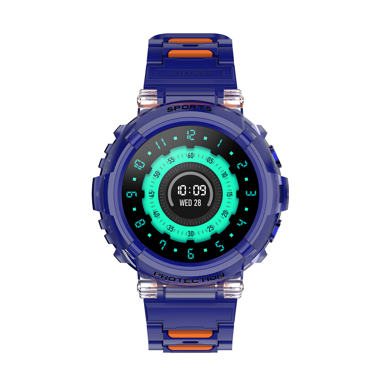 Kids Smart Watch KF02 Bluetooth Game Watch Transparent Case – Dinesaw